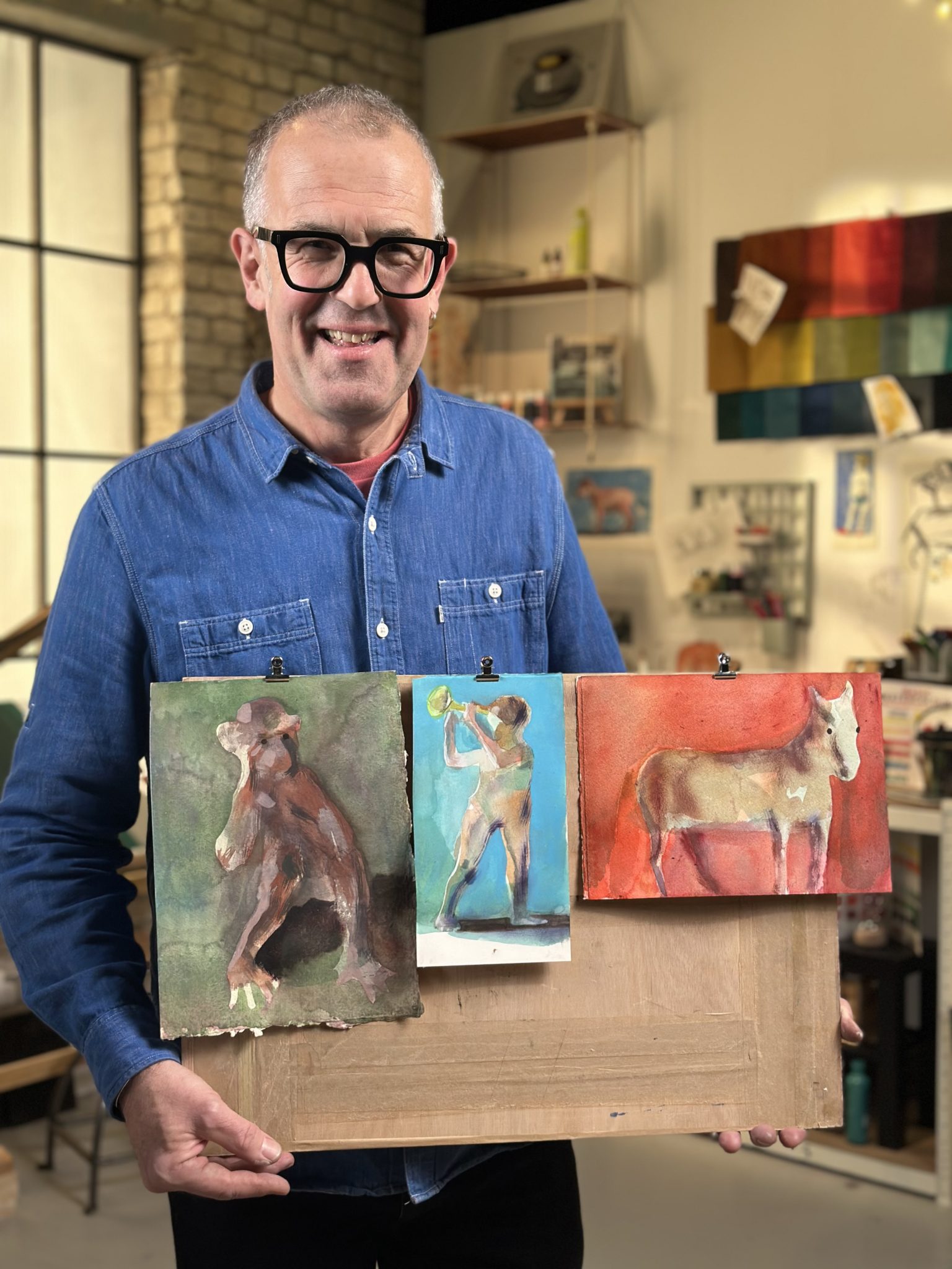 IMPROVISING WITH WATERCOLOUR – CHARLES WILLIAMS – Sky Artist of the Year